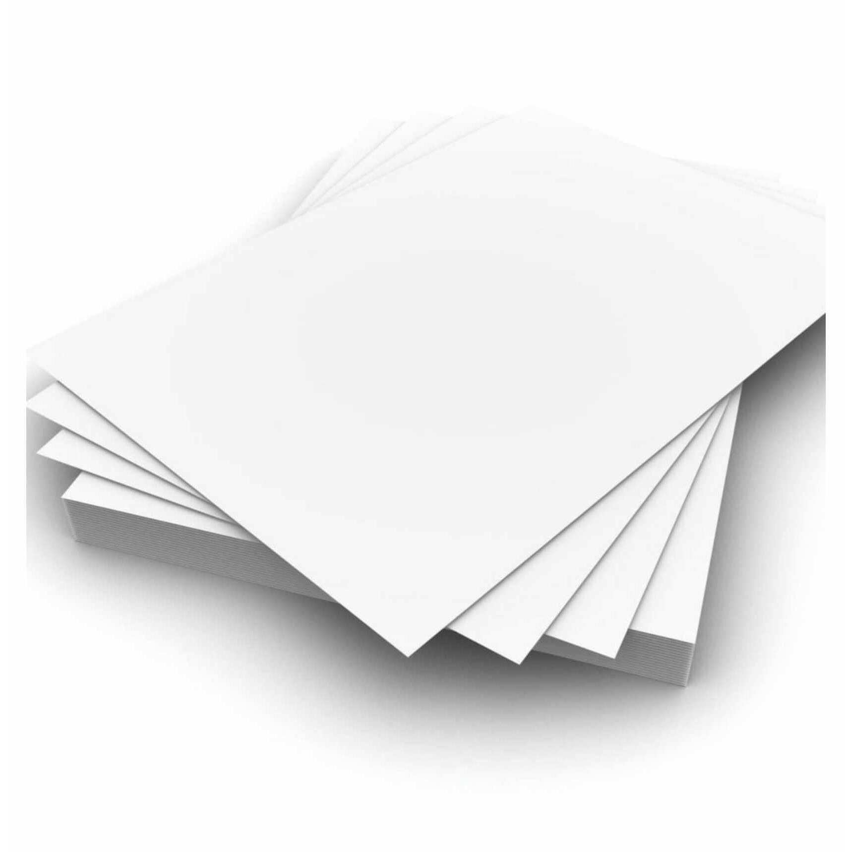 35 × 50 cm Glossy Cardboard Paper (C2S Coated) | Ivory White, Glossy ...