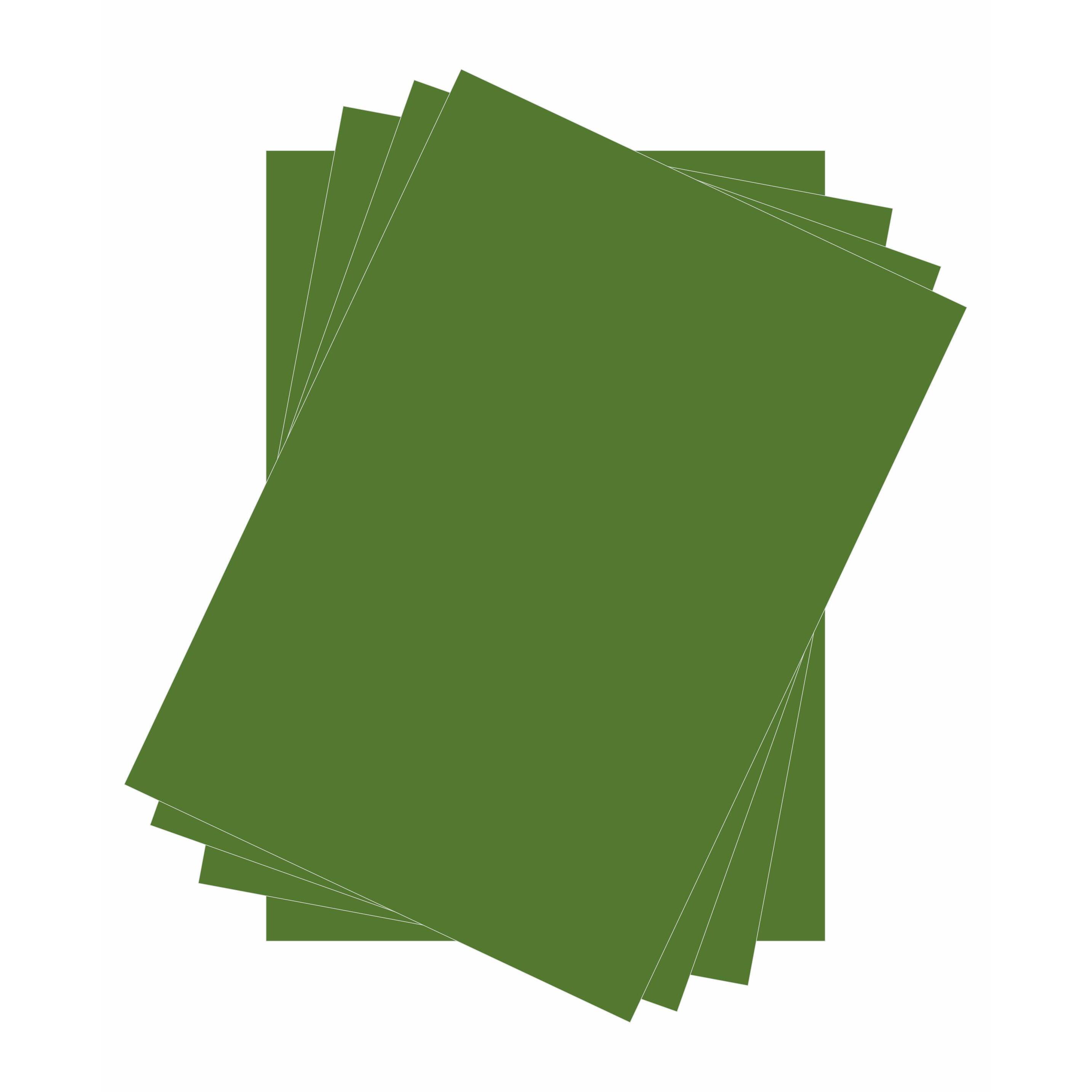 Green Colour Luxury Cardboard - A4 Size and 35x50 cm size